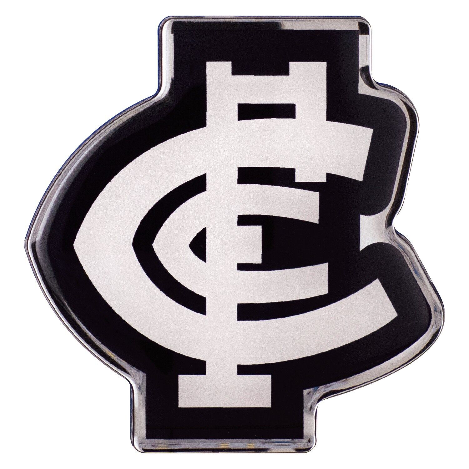 AFL Logo Emblem - Carlton Blues - Supporter Car Badge – STORMERS SPORTS
