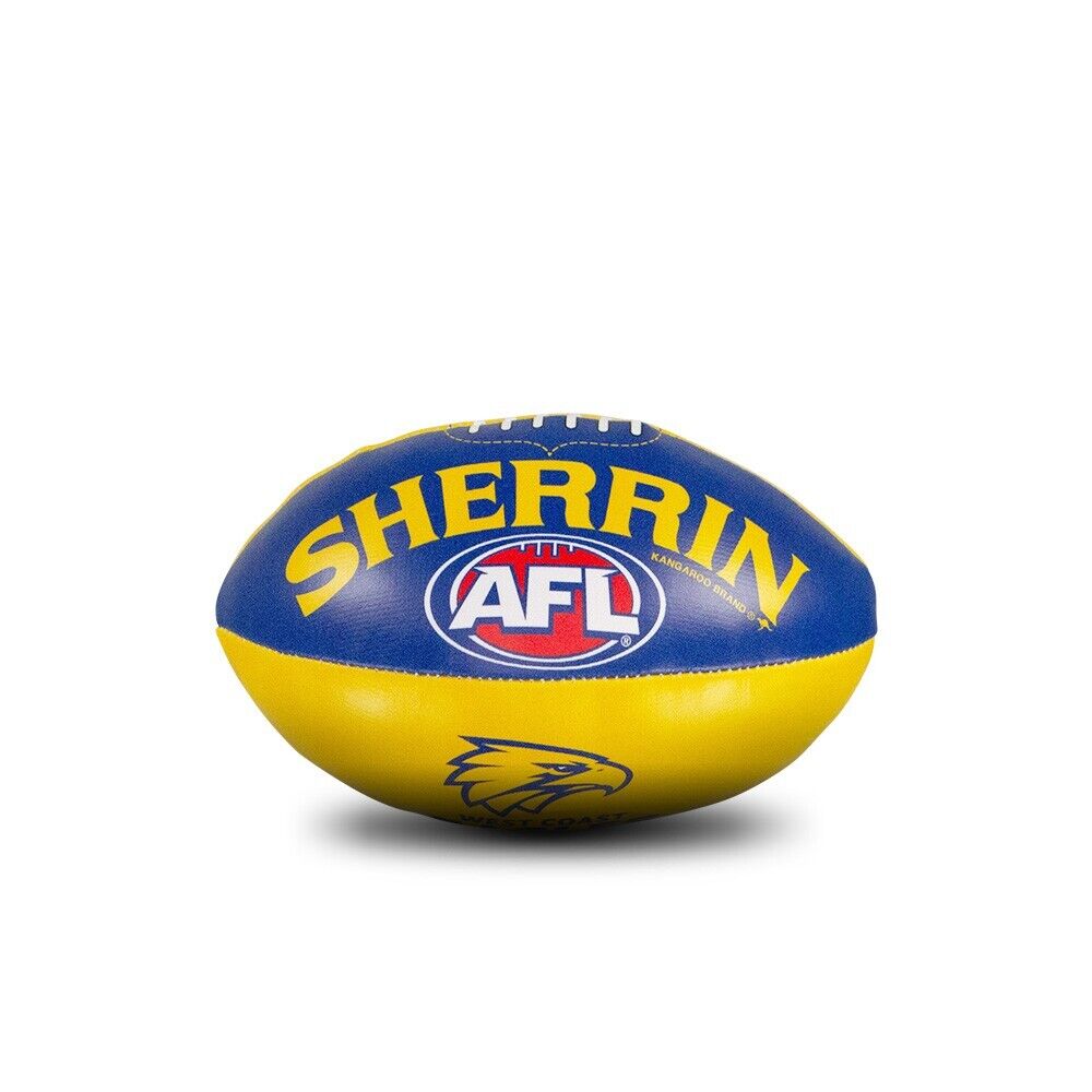 AFL Mini Supporter Sponge Football - West Coast Eagles - Ball ...