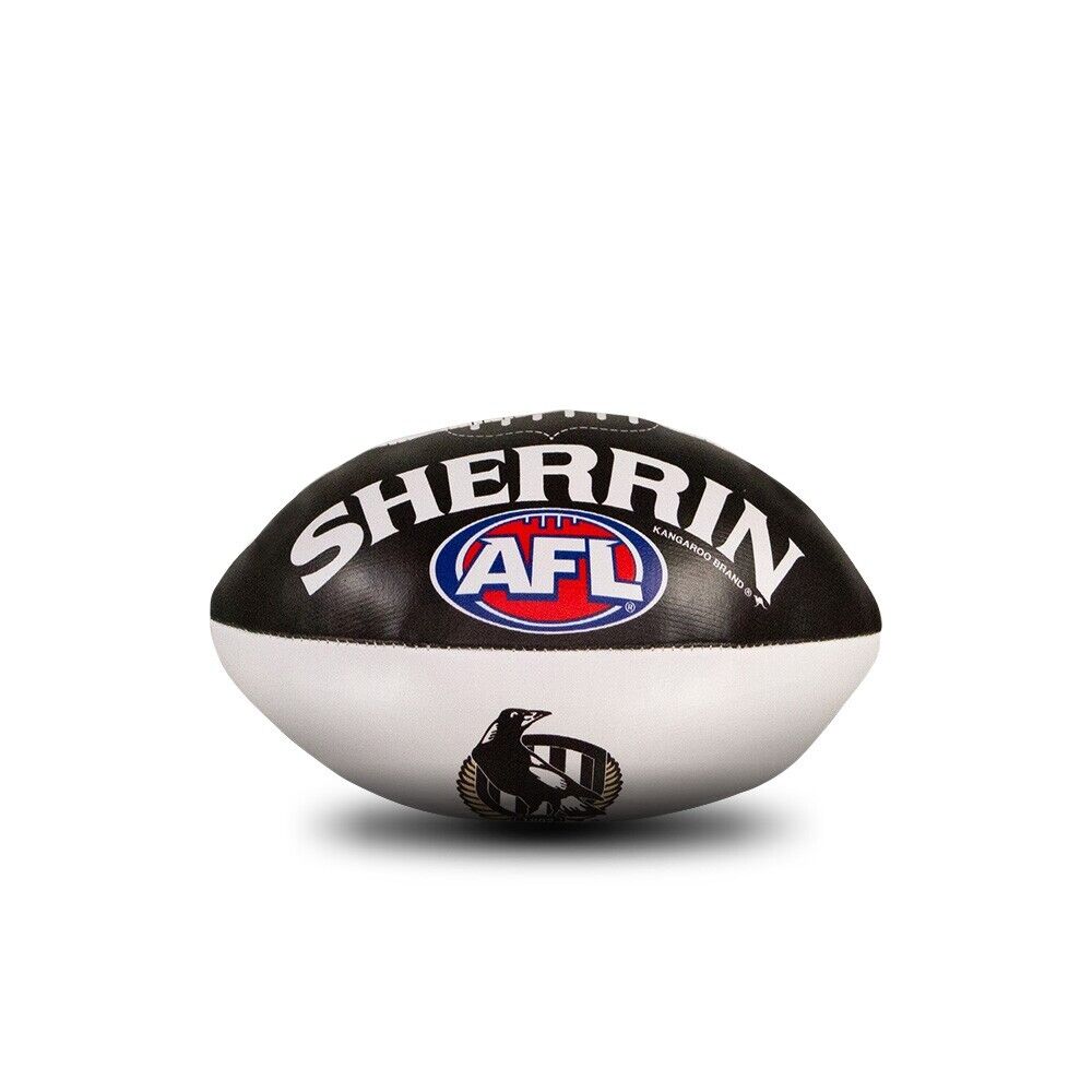 AFL Mini Supporter Sponge Football - Collingwood Magpies - Ball ...