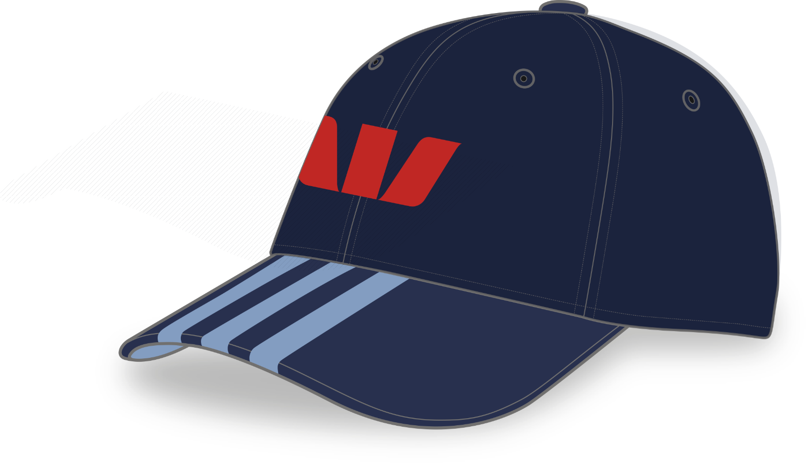NRL 2025 Media Cap - New South Wales Blues - NSW - Hat - Youth OSFM ...