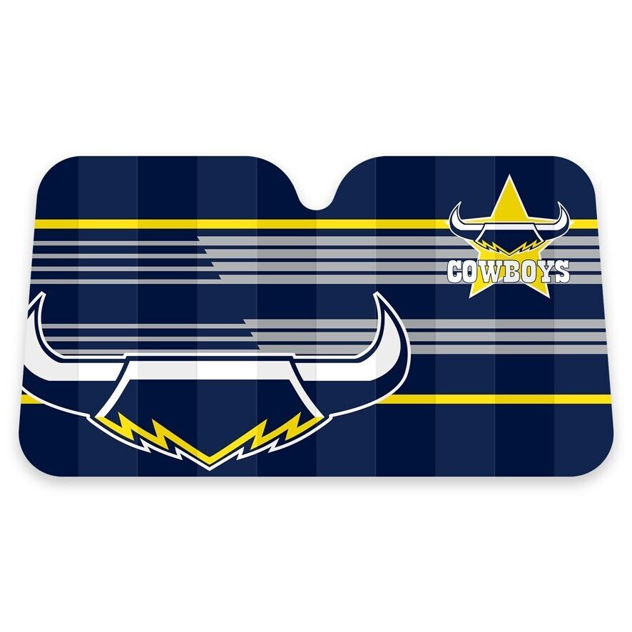 NRL Car Sunshade - North Queensland Cowboys - 130cm x 70cm – STORMERS ...