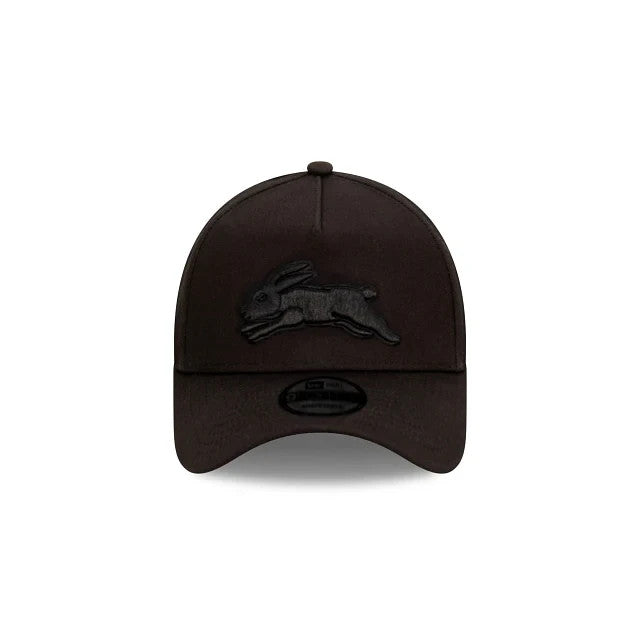 NRL Black on Black Cap - South Sydney Rabbitohs - Adult - Unisex - 9FO ...