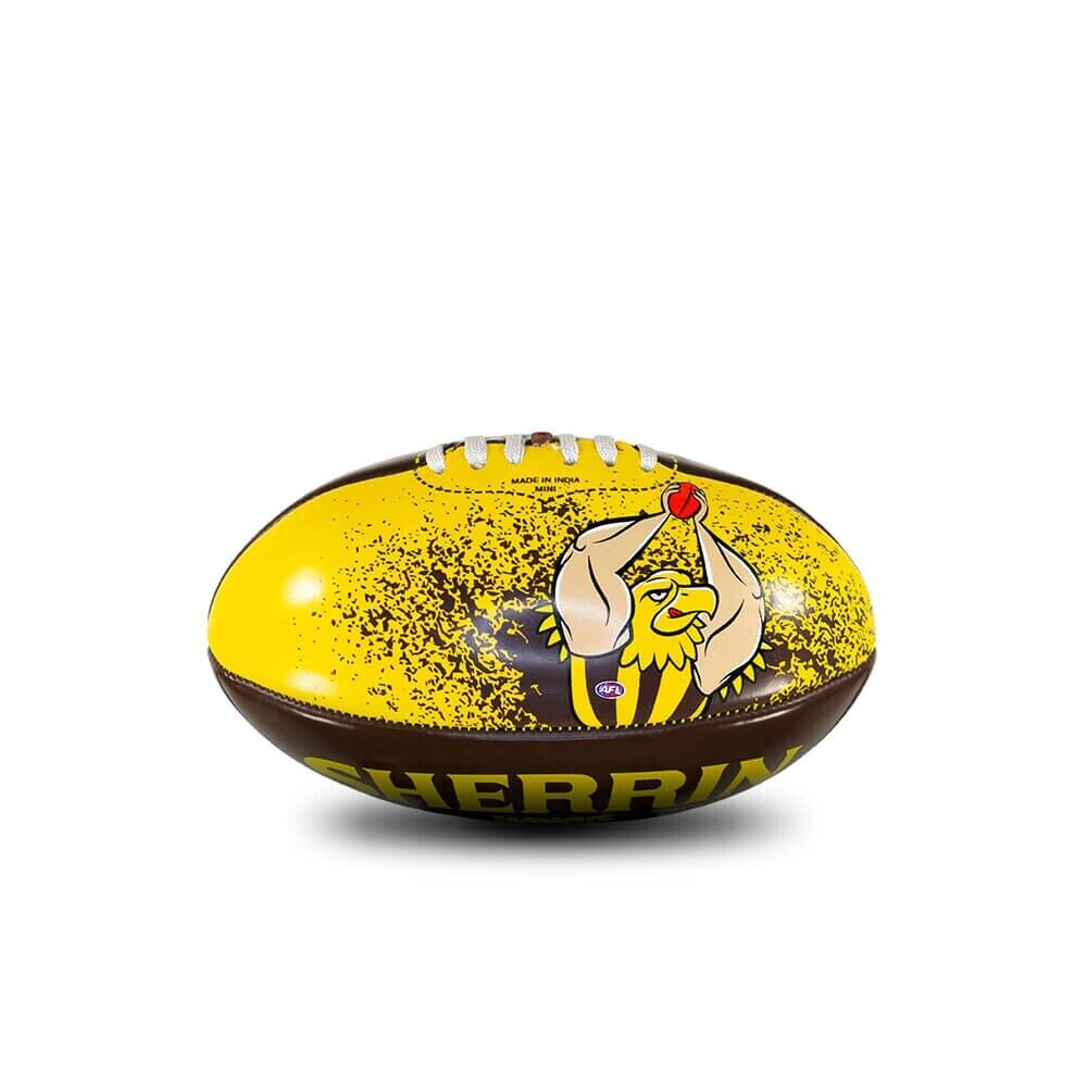 AFL PVC Mascot Football - Hawthorn Hawks - 20cm Ball – STORMERS SPORTS