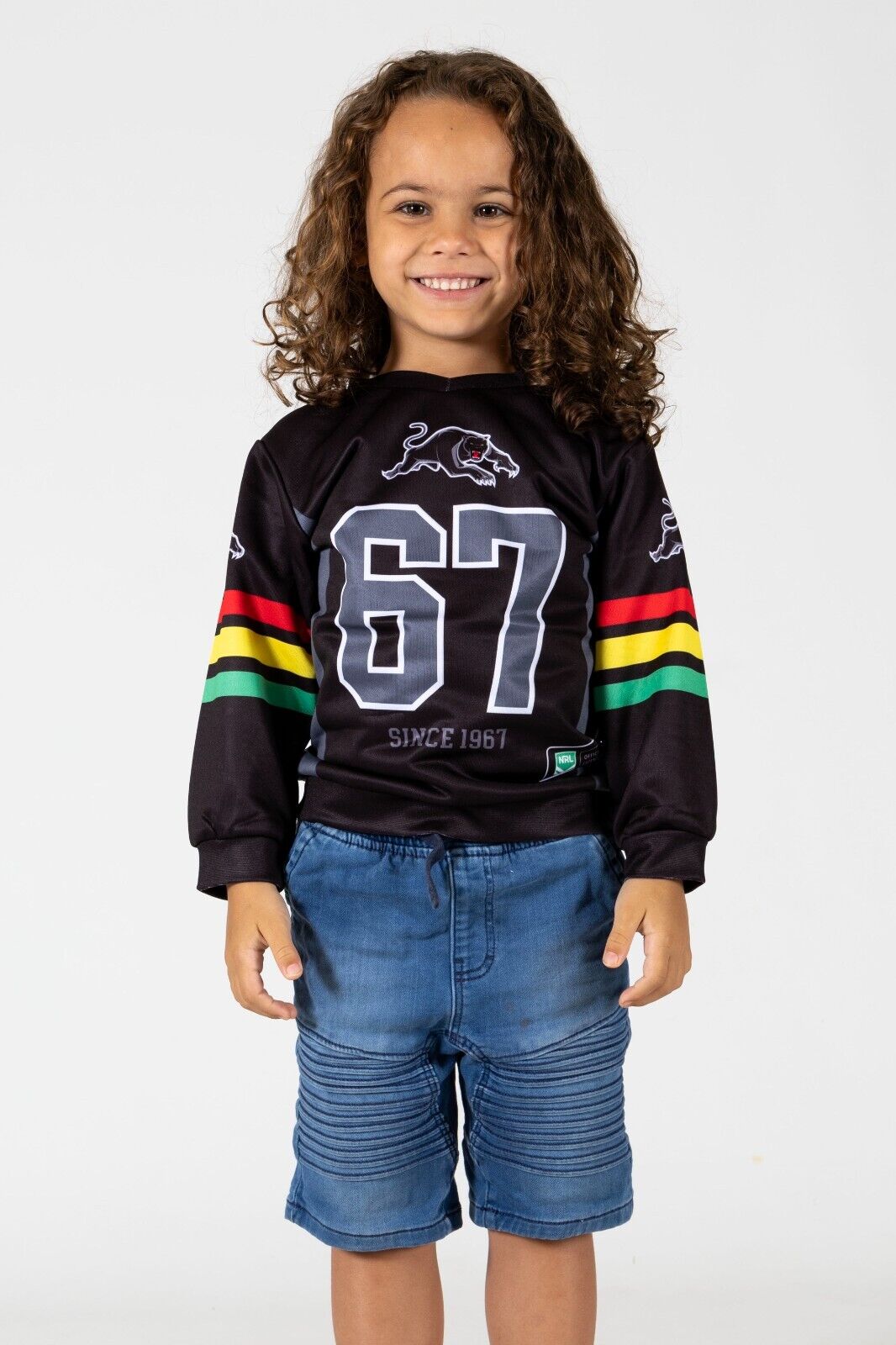 NRL Kids 'Quarterback' Pullover - Penrith Panthers - Infant - Jumper ...