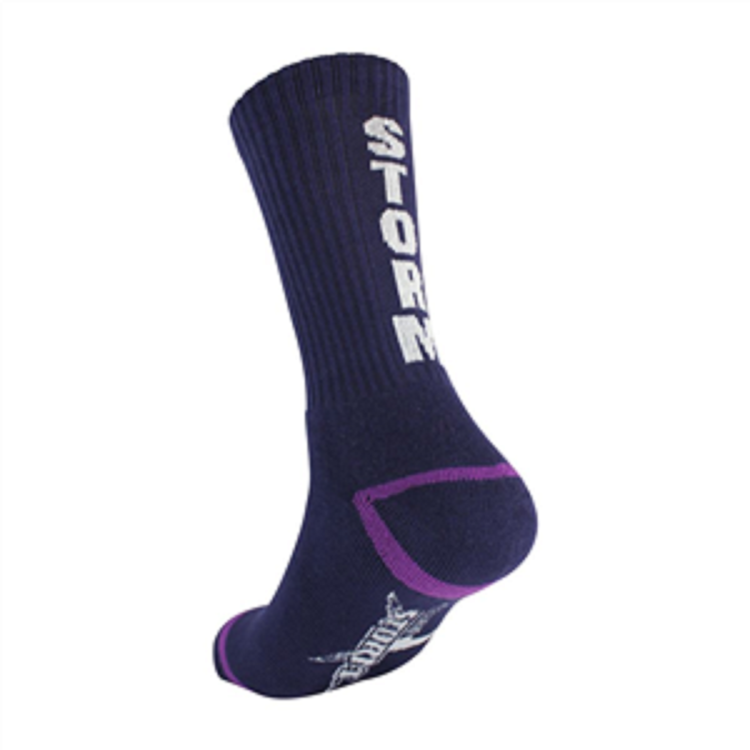 NRL Mens Crew Socks - Melbourne Storm - One Pair - Sock – STORMERS SPORTS