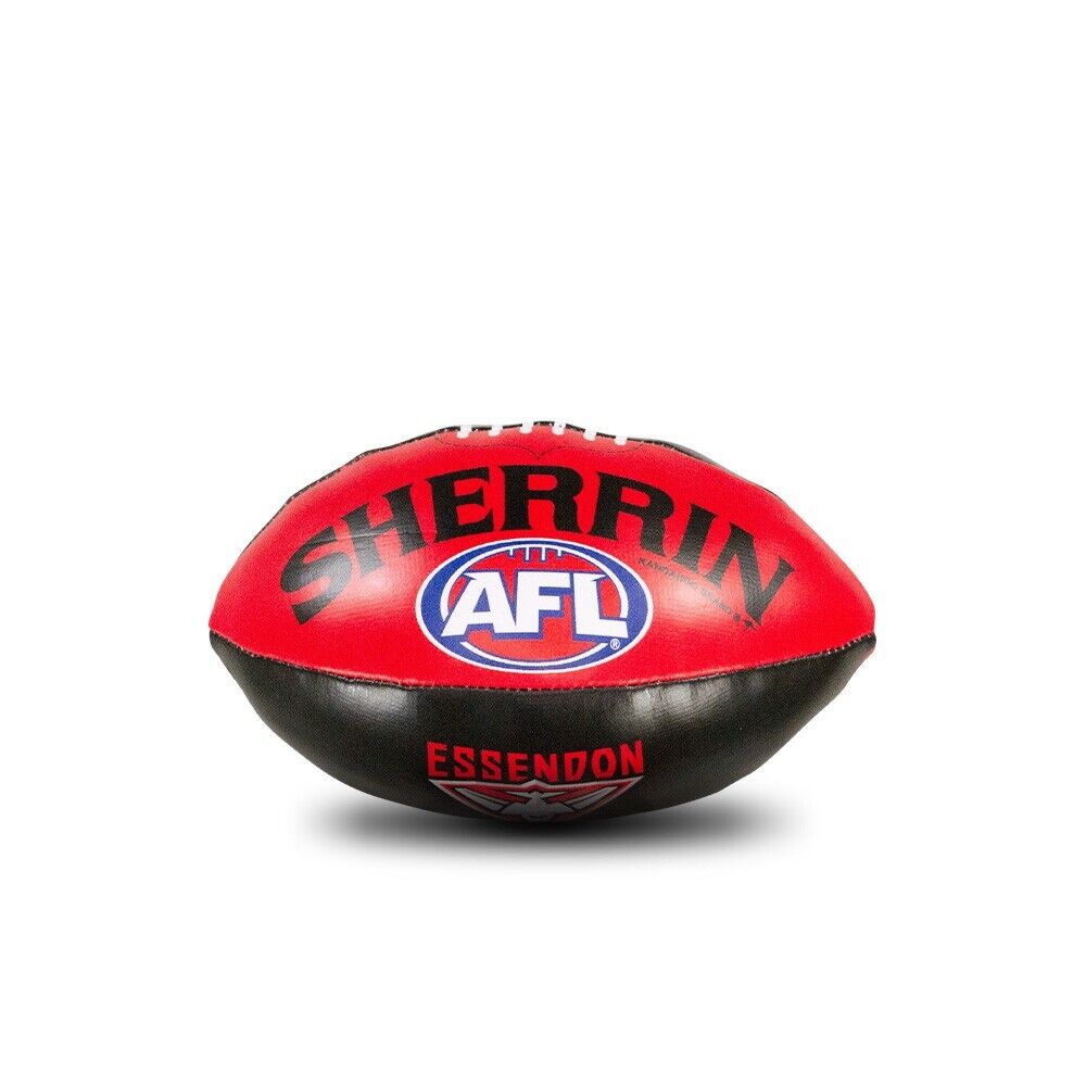 AFL Mini Supporter Sponge Football - Essendon Bombers - Ball – STORMERS ...