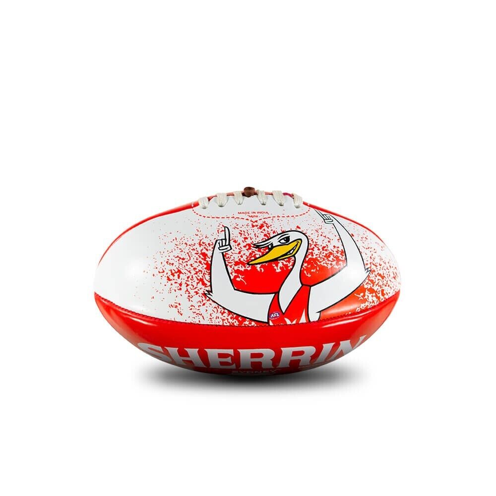 AFL PVC Mascot Football - Sydney Swans - 20cm Ball – STORMERS SPORTS