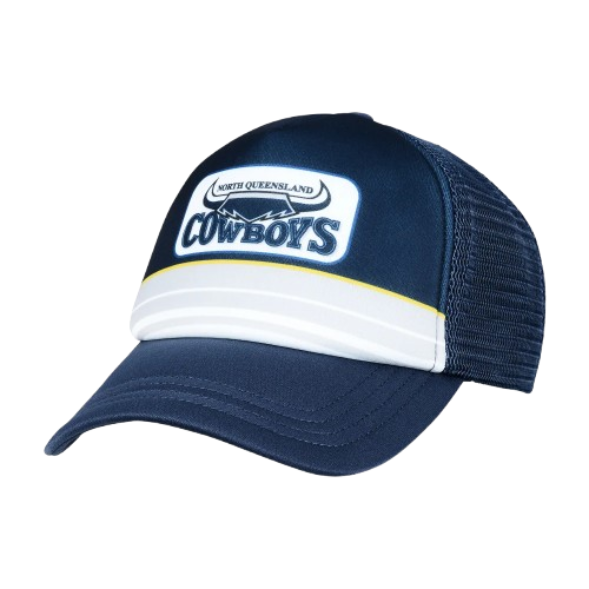 NRL Retro Trucker Cap - North Queensland Cowboys - Hat - Adult ...
