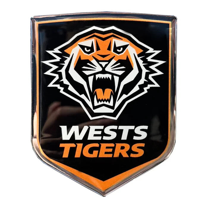NRL Logo Emblem - West Tigers - Supporter Car Badge – STORMERS SPORTS