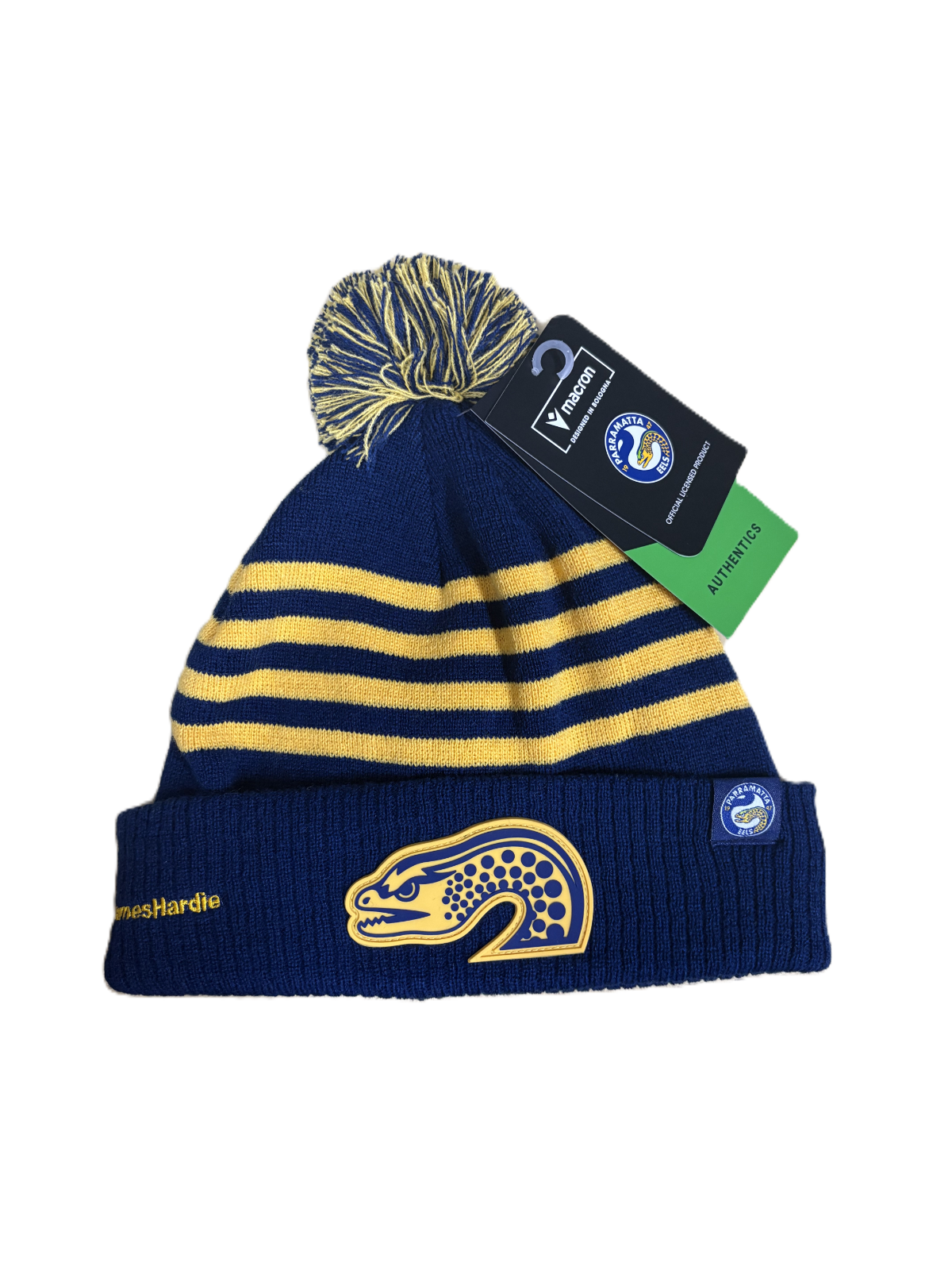 NRL 2026 Bobble Beanie - Parramatta Eels - Adult - OSFM – STORMERS SPORTS