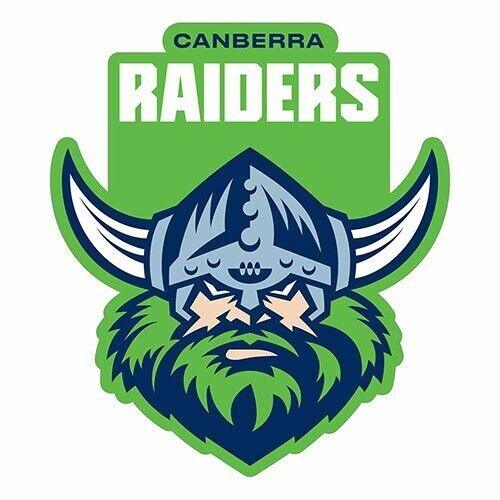 NRL Logo Sticker - Canberra Raiders - 25cm x 21cm Decal