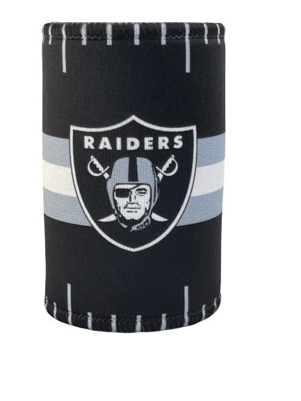 NFL Stubby Cooler - Las Vegas Raiders - Can Cooler - Drink - Rubber Ba