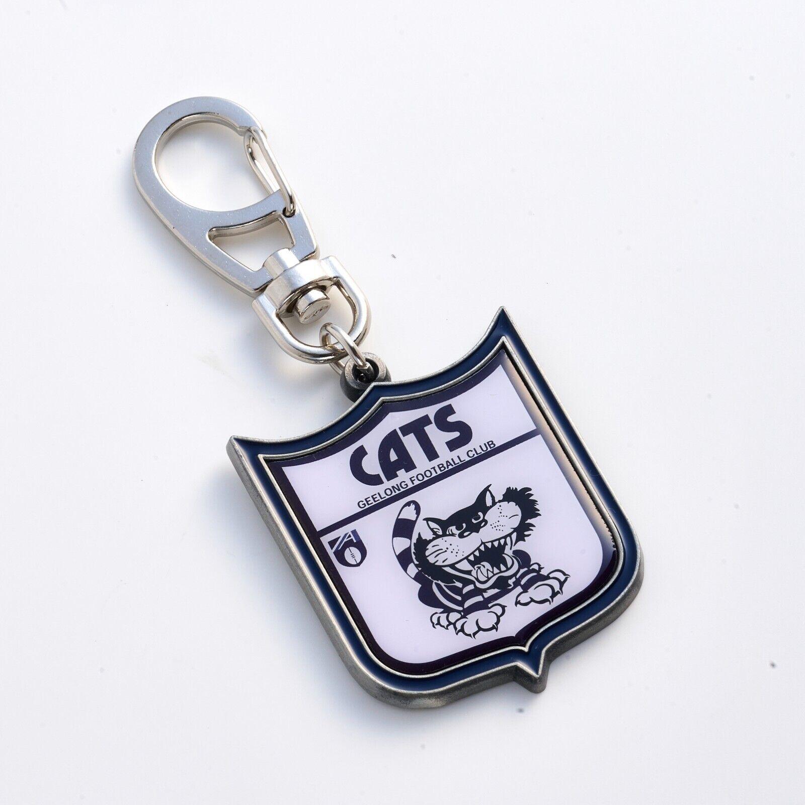 AFL Heritage Metal Key Ring - Geelong Cats - Logo Keyring - Aussie Rul ...
