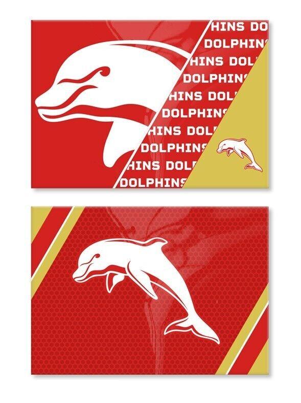 NRL Magnet Set of 2 - Dolphins - Set of Two Magnets – STORMERS SPORTS