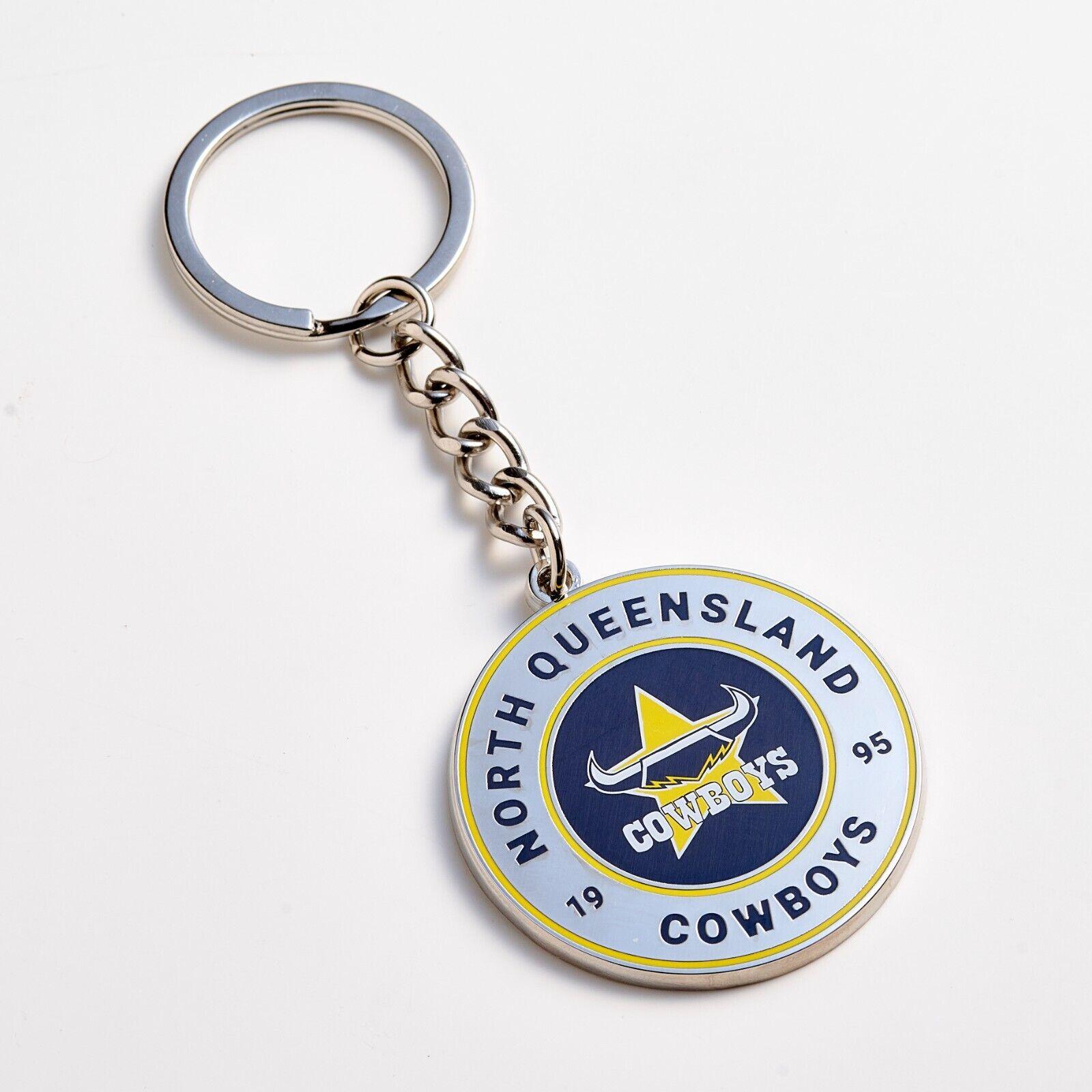 NRL Round Key Ring - North Queensland Cowboys - Keyring - Rugby League ...