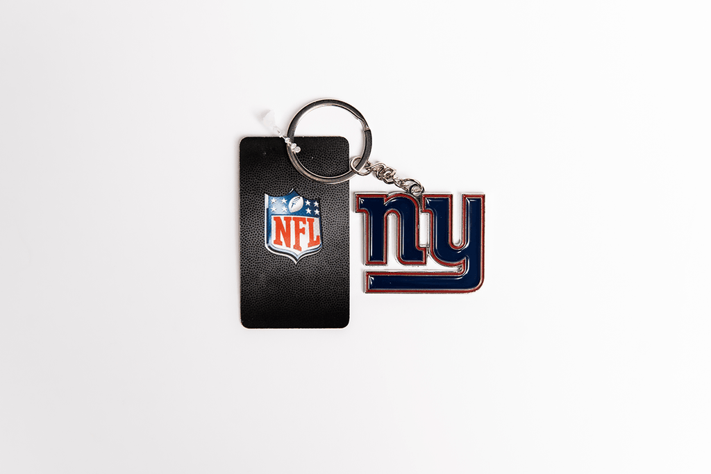 NFL Logo Keyring - New York Giants - Key Ring - Metal